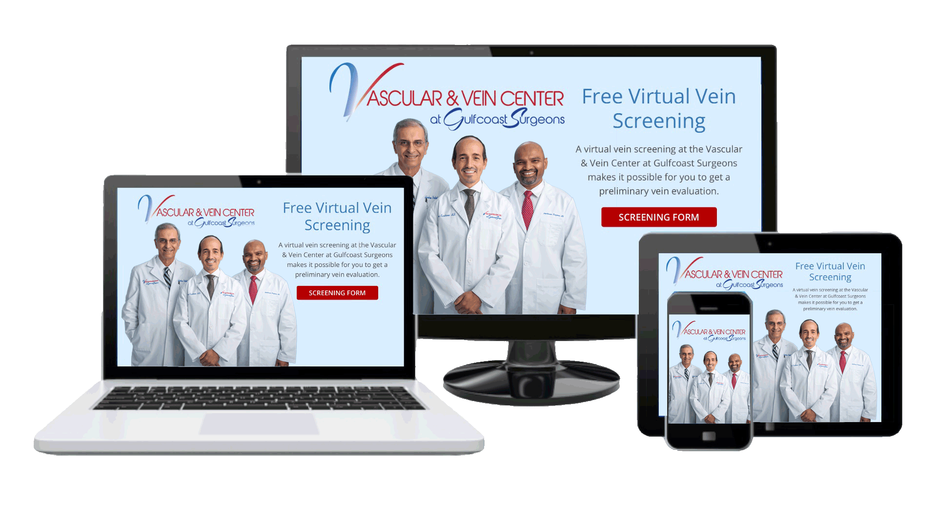 Free Virtual Vein Screening - Vascular Vein Center at Gulfcoast Surgeons